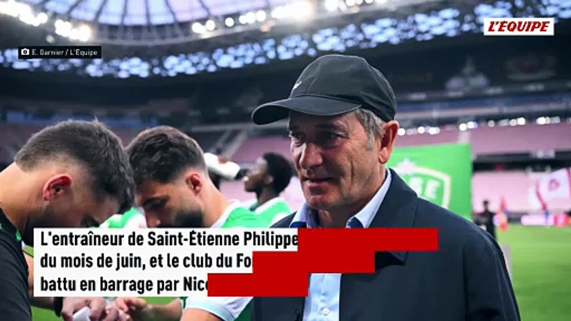 Saint-Étienne et Philippe Montanier, c'est terminé - Foot - Ligue 2 ...