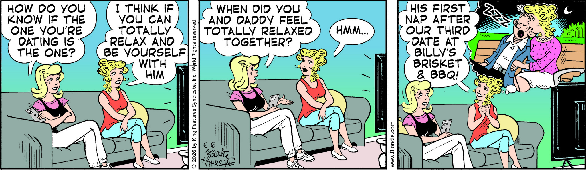 Blondie by Dean Young and John Marshall
