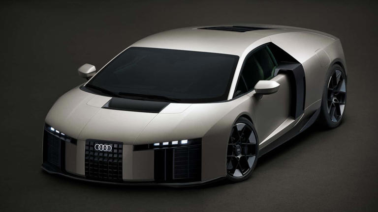 Audi's stunning new Nuvolari supercar is a tri-motor plug-in hybrid