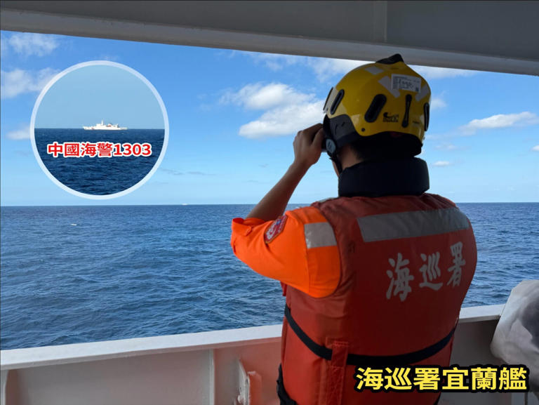 Confrontatie van Chinese en Taiwanese schepen in de Zuid-Chinese Zee