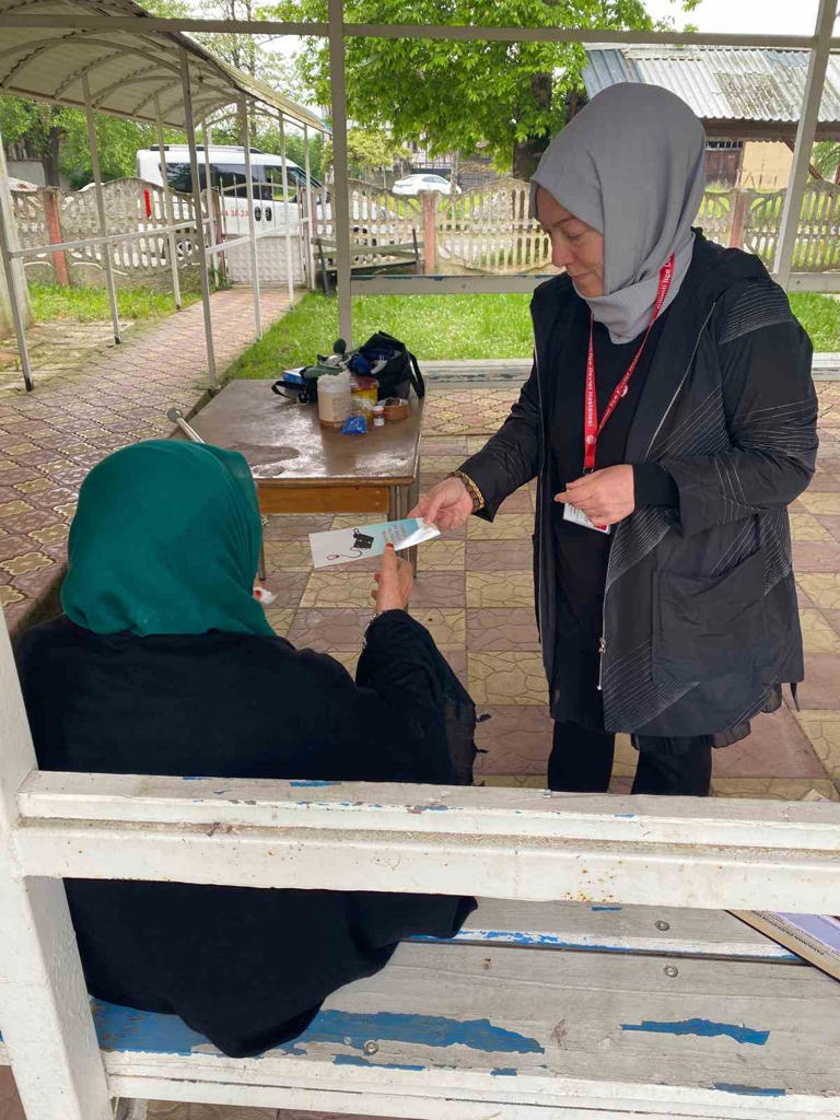 Çilimli’de kursiyerlere sağlık farkındalık eğitimi