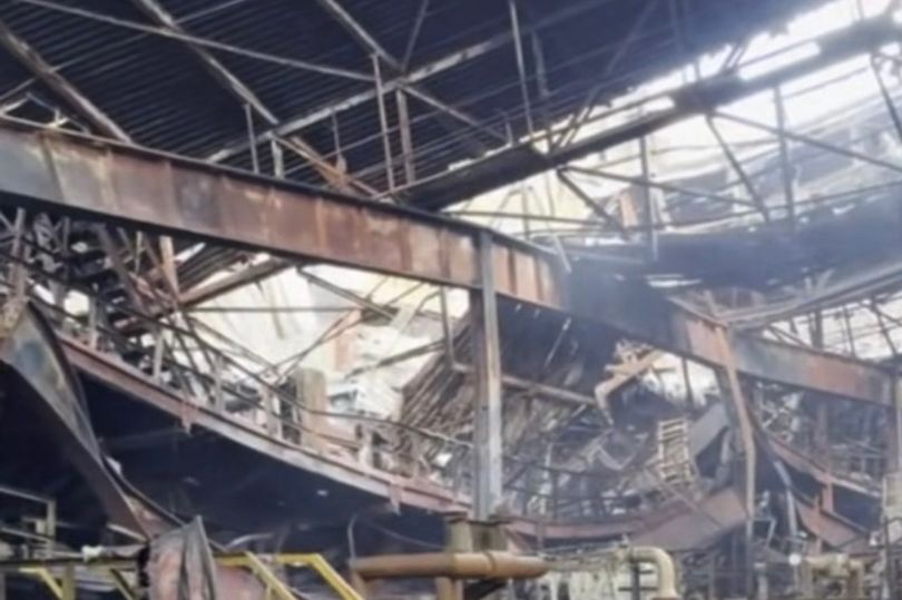Tata Steel fire latest as first images inside wrecked building show ...
