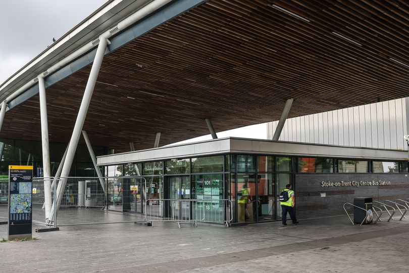 Hanley bus station shop and toilets back open today