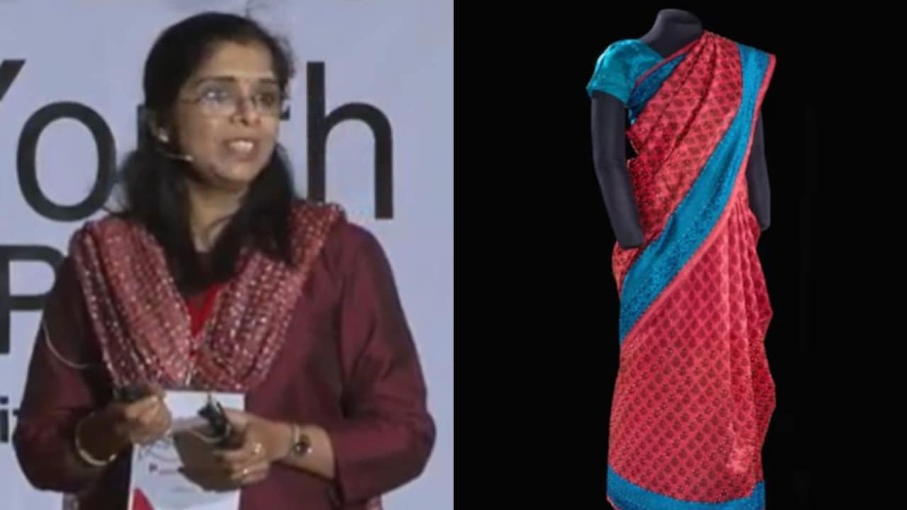 ISRO scientist Nandini Harinath's Mars mission saree lands at US space ...