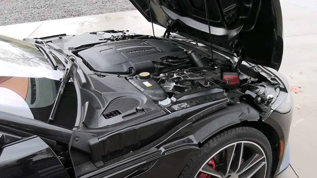 The last pure supercharged V8 engine Jaguar sports car ever made