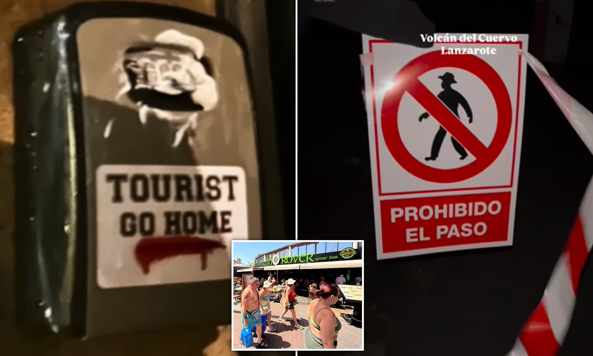 Lanzarote residents tell tourists to 'go home', glue shut Airbnb key ...