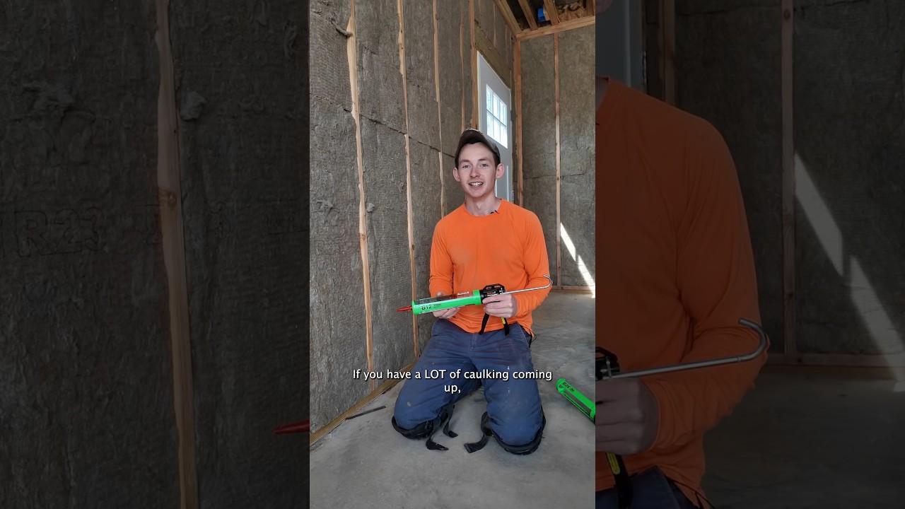 Improve your construction workflow with professional grade caulking tools