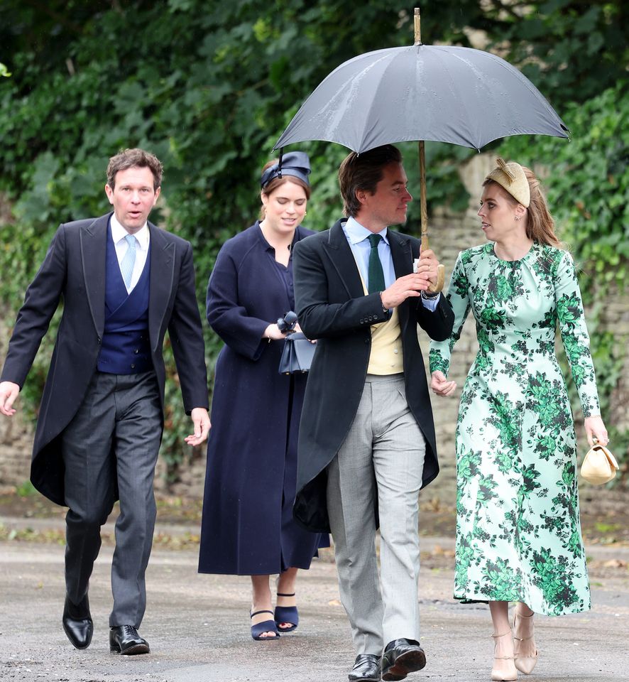 Princess Beatrice and Princess Eugenie reunite with royal relatives at ...