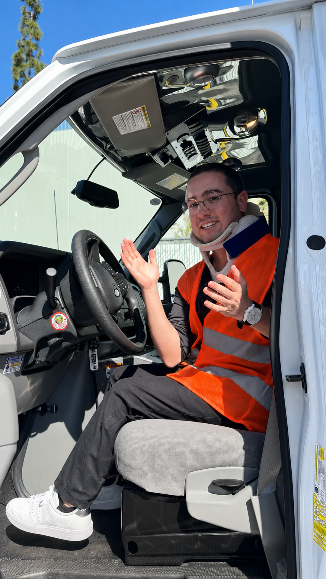 Inside the experience of driving an ambulance
