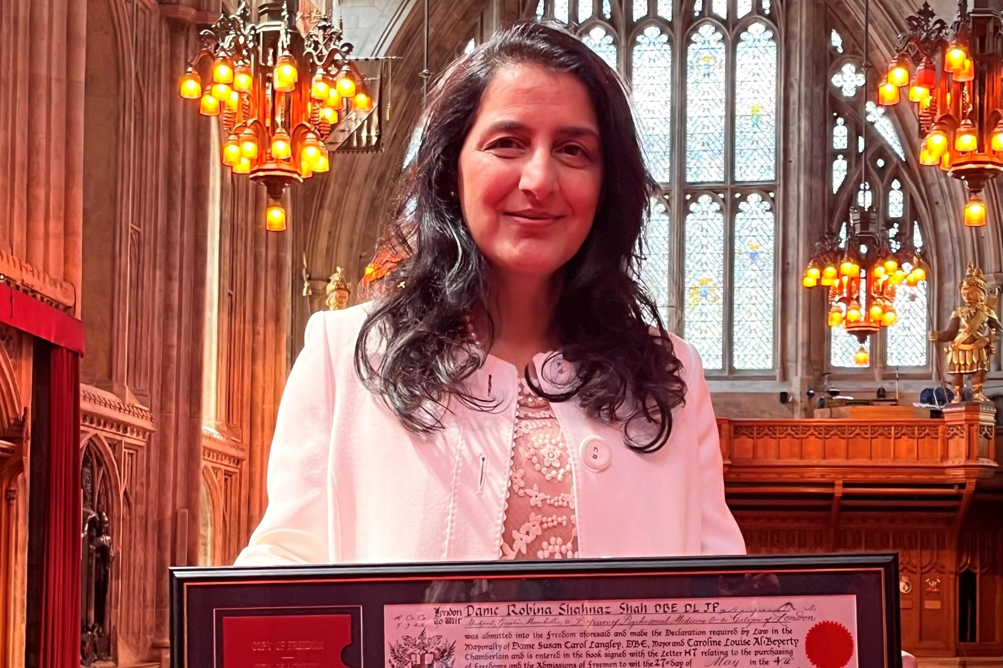 The chairman of Wigan's hospital trust has been granted the freedom of ...