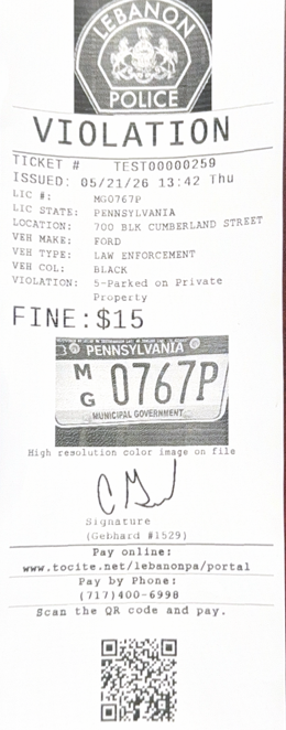 Changes coming to Lebanon City parking tickets are supposed to make ...