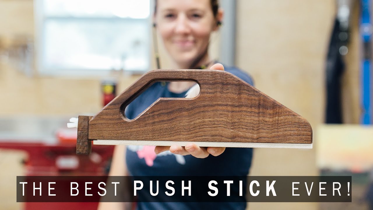The best push stick design for table saw safety