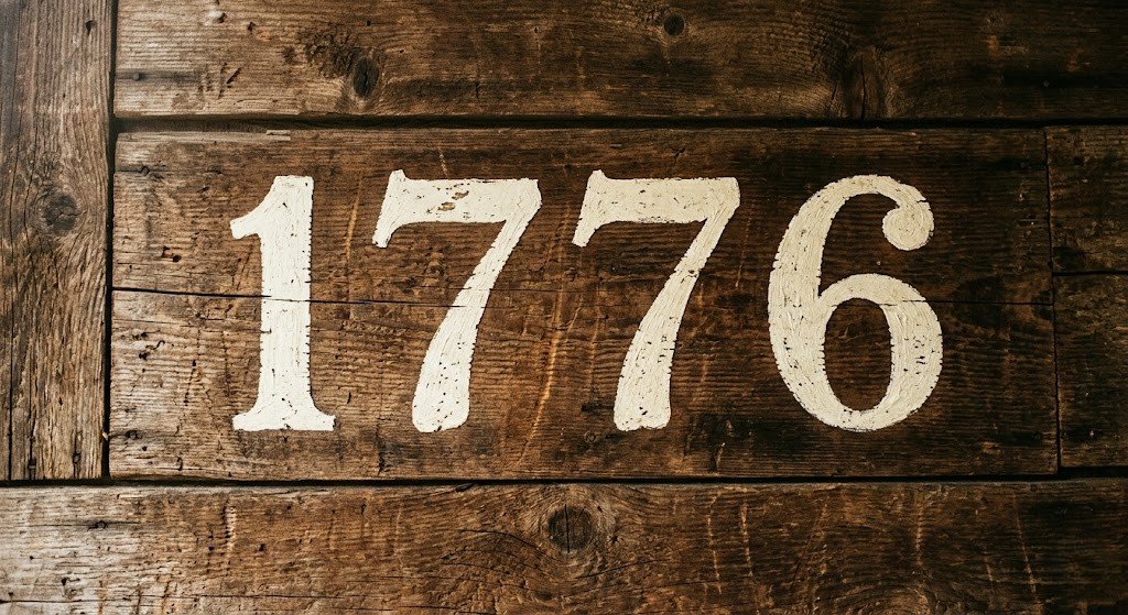 I discovered what a menu from 1776 looked like and it was nothing like ...