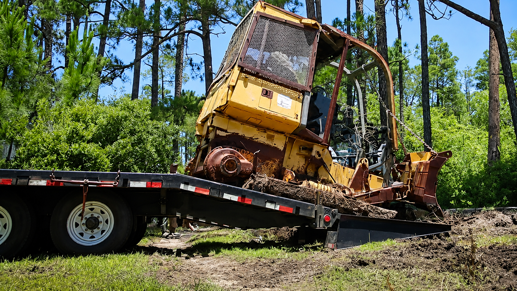 His grandfather’s dozer sat for 20 years then they tried the key