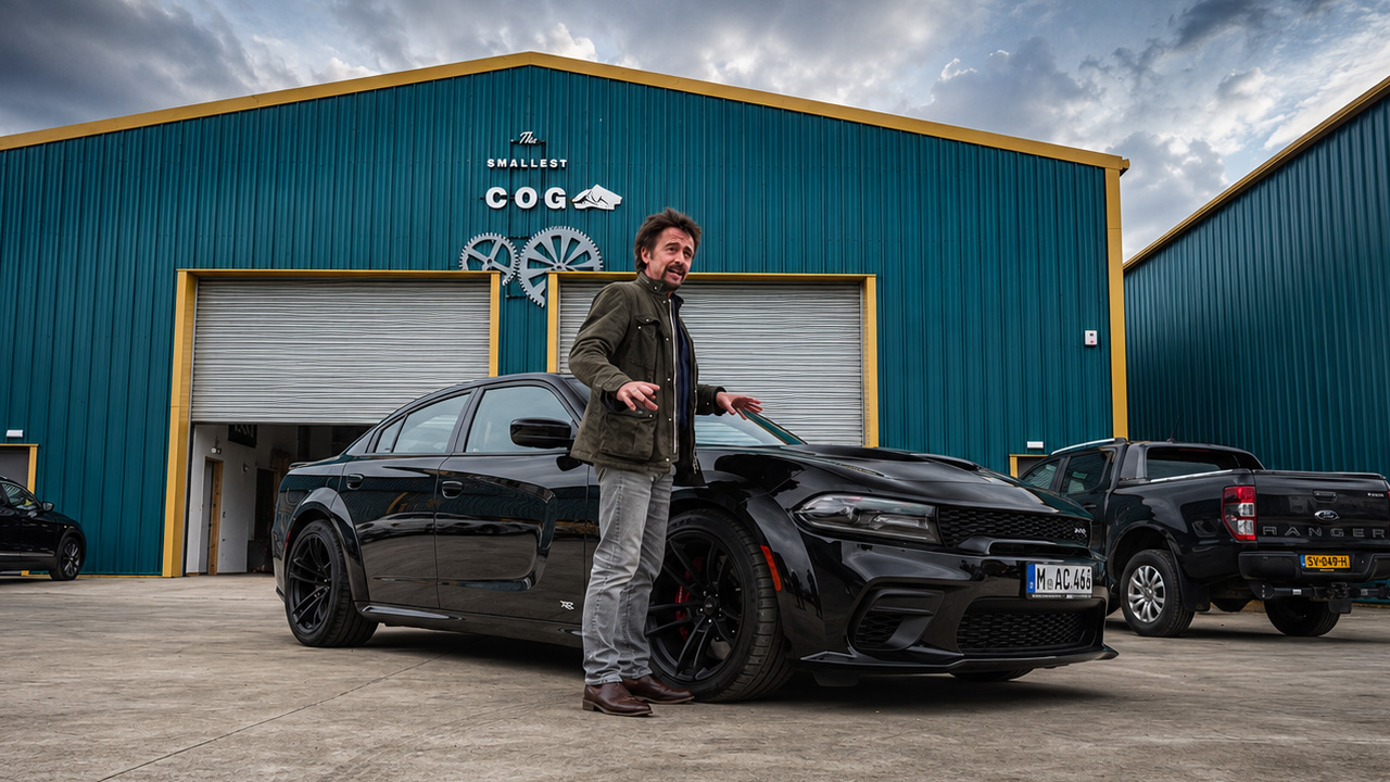 Richard Hammond commutes in a 700HP Hellcat