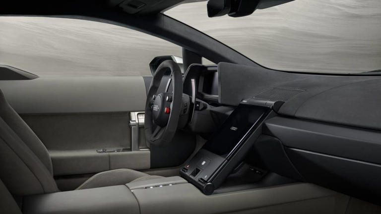 Audi's new mid-engine supercar makes more power than the original ...