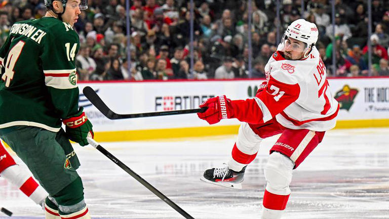 Here's what a Wild trade package for Dylan Larkin trade might look like