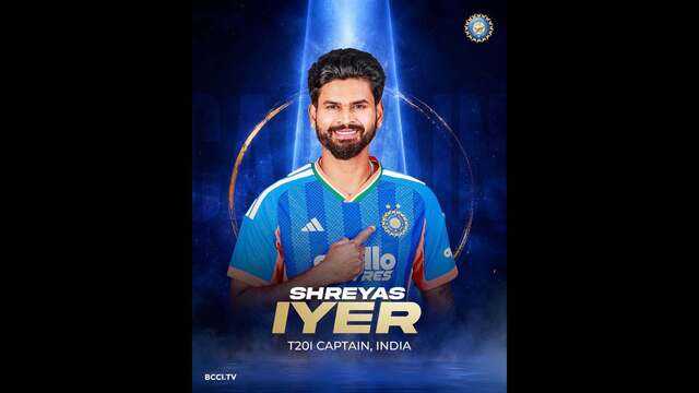 Shreyas finally gets India T20 captaincy, Sooryavanshi youngest