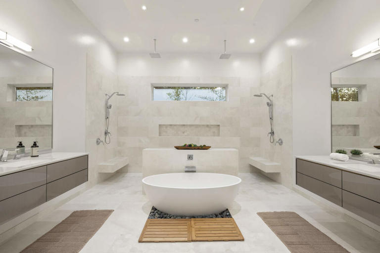 Inside a boldly modern Sacramento home built around an oak, with nod to ...