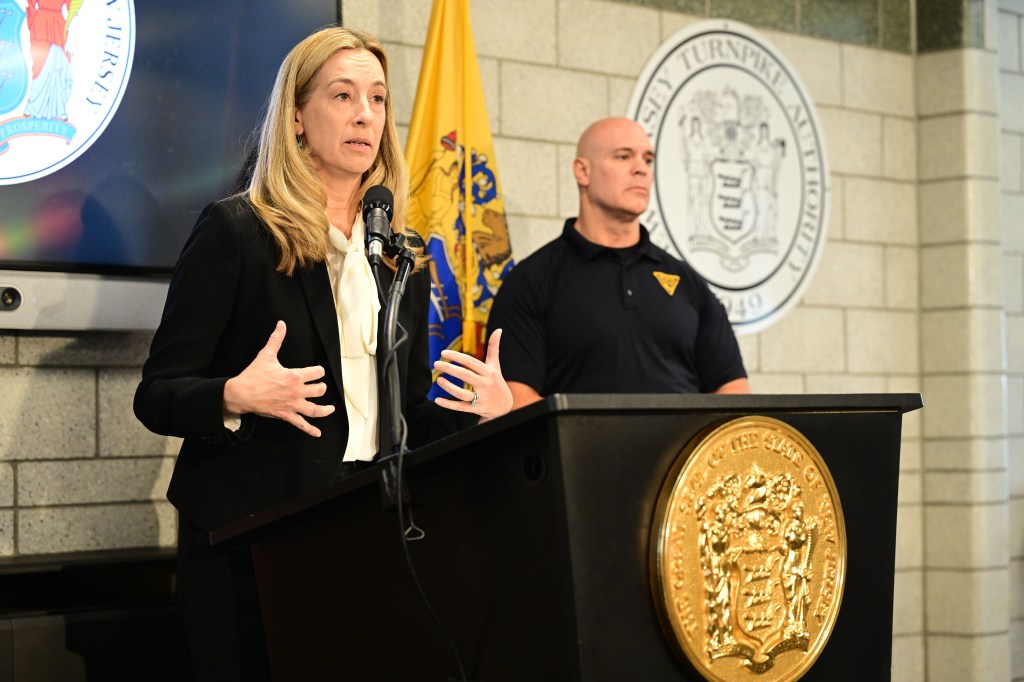 NJ Gov. Mikie Sherrill 'cowers in corner' with Delaney Hall migrant ...