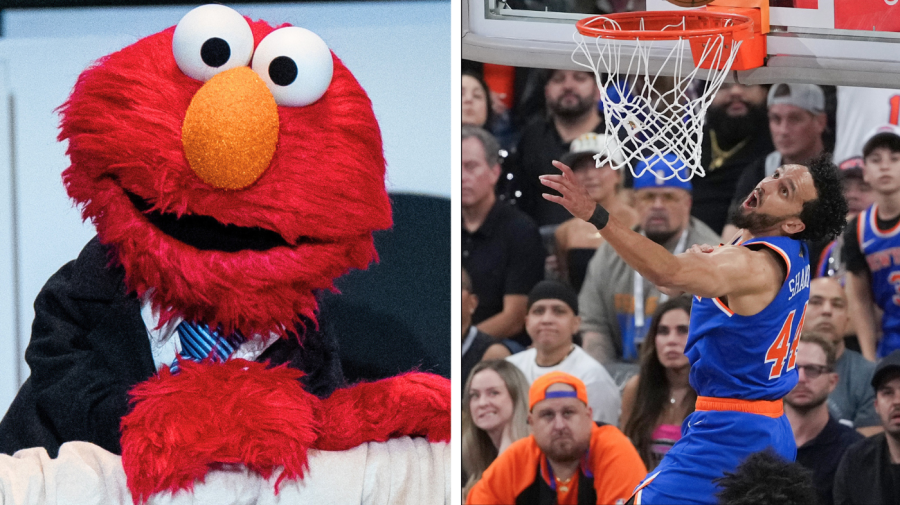 Elmo responds after backlash to 'both teams' NBA Finals post
