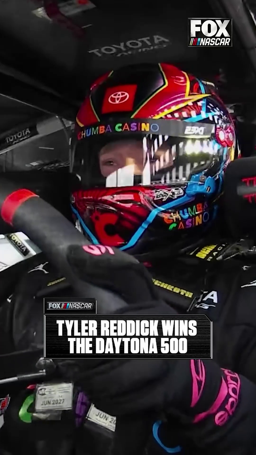 Tyler Reddick wins the Daytona 500 in stunning finish