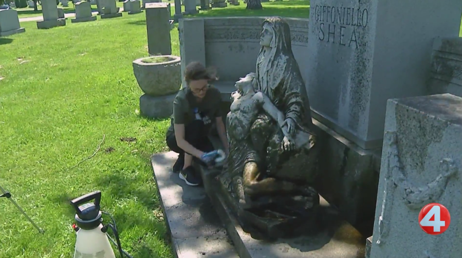 Shea’s Founder Honored Through Headstone Restoration