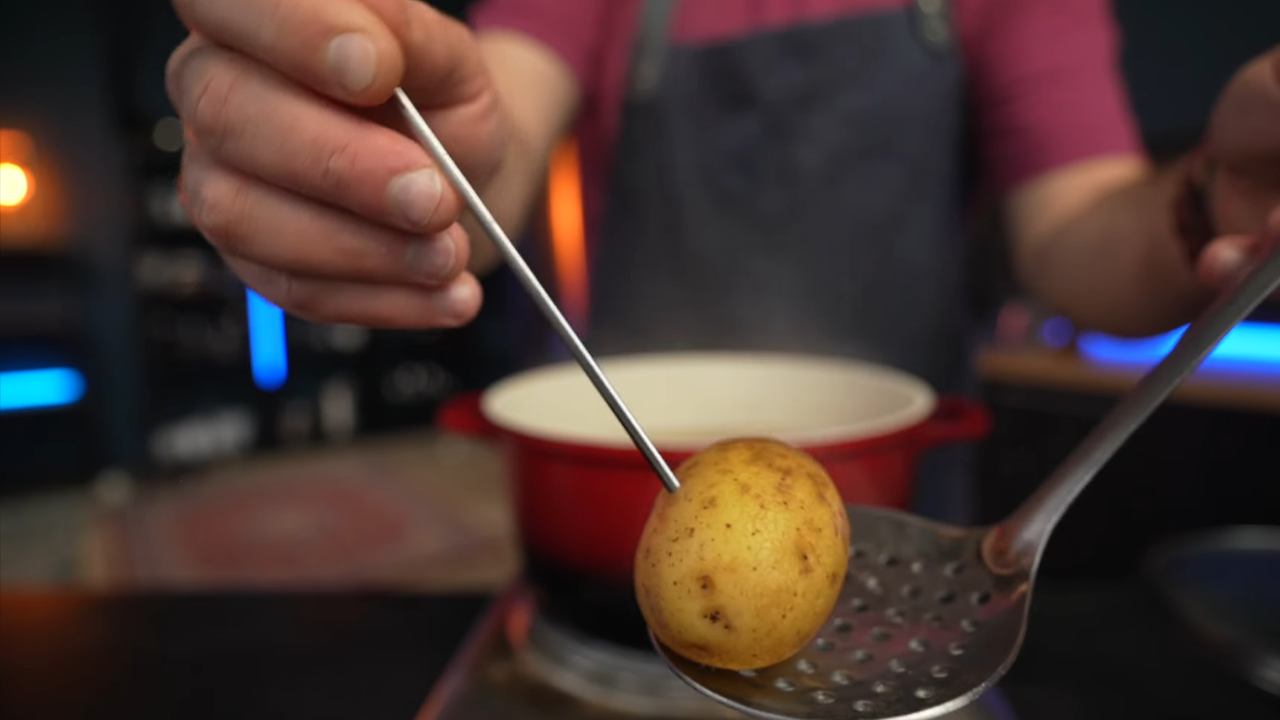 German style potato dumplings: Soft pillowy comfort food for cold weather