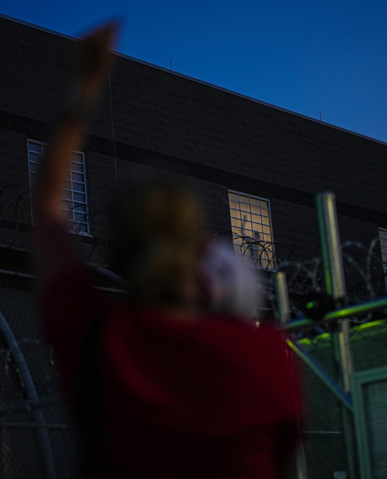 Delaney Hall chaos returns: ICE clashes with protesters, photographer ...