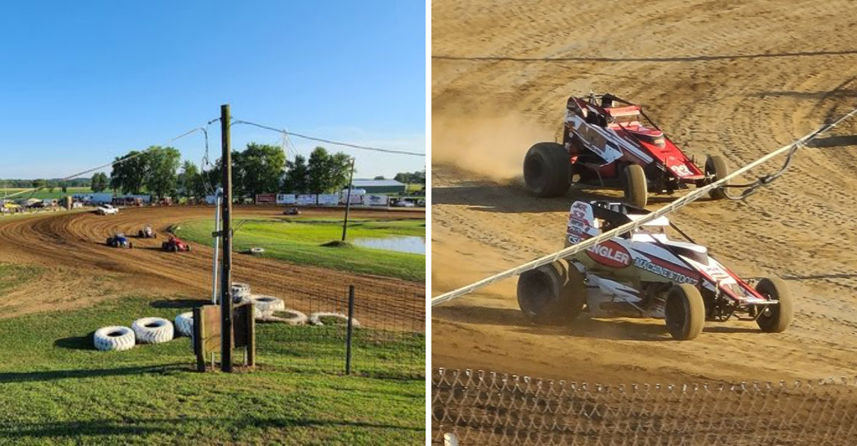 This historic deep woods dirt track in Indiana has been slinging mud ...