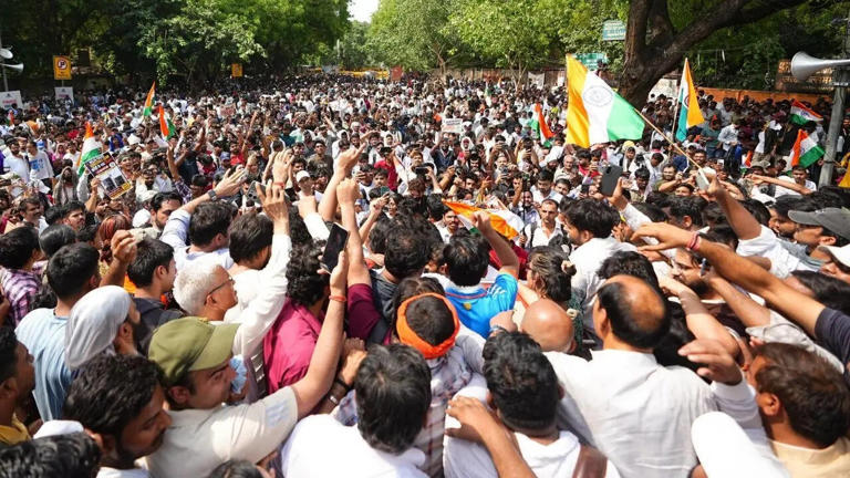 'People sitting abroad ...': BJP chief's veiled attack at CJP protest ...