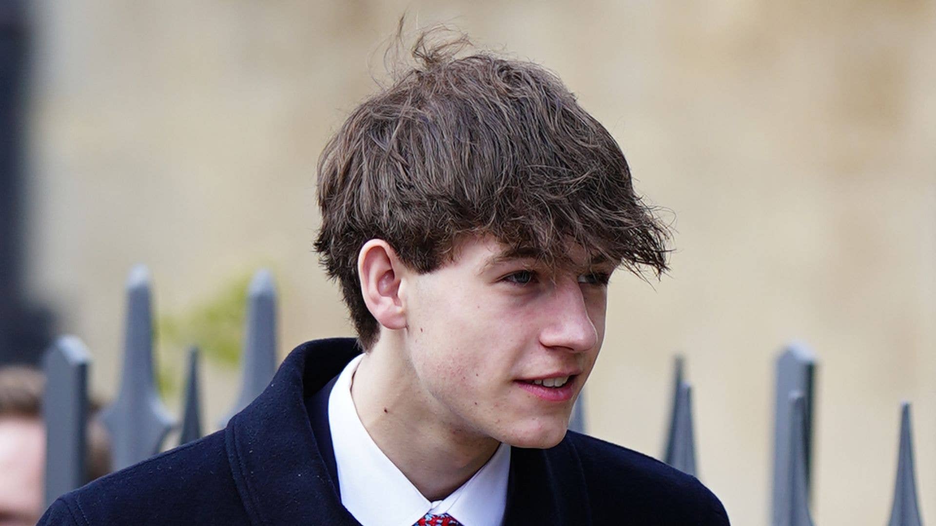 James, Earl of Wessex towers over parents as he arrives at royal ...