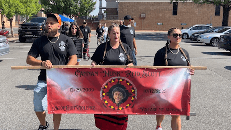 Walk for justice held in Lumberton for 15-year-old Cannan Scott, killed ...