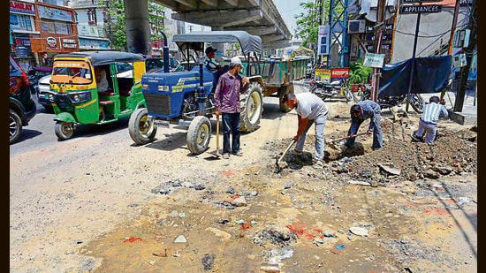 Ludhiana: Temporary fix at cave-in site fuels fears of fresh collapse
