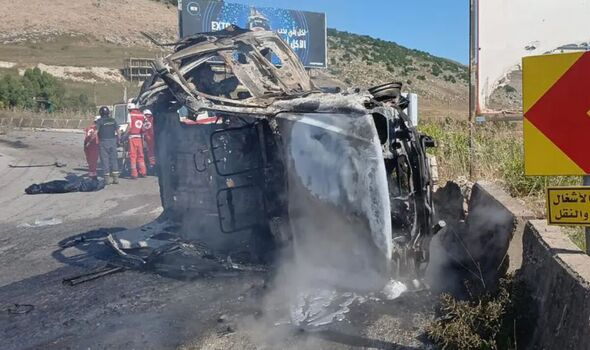 Lebanese general among 3 killed in pinpoint Israeli attack on official car