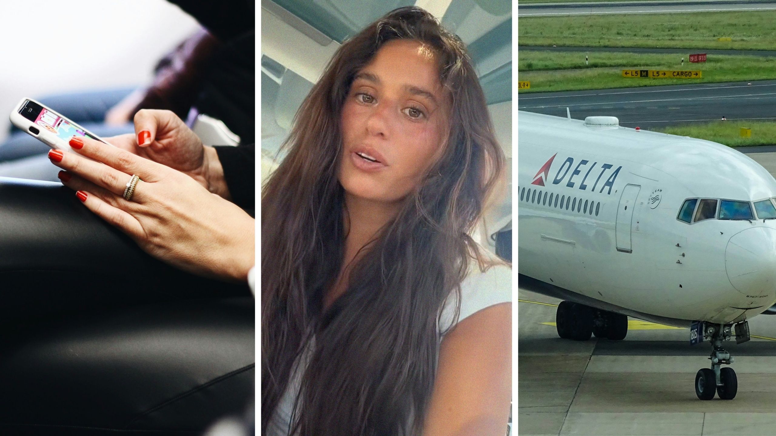 Couple boards Delta flight from Tampa to LA. Then they catch their ...