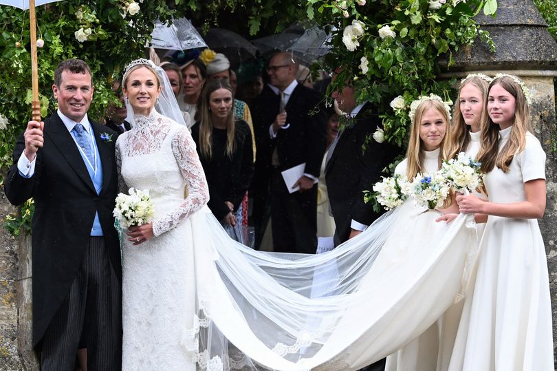 Royal wedding pictures show Zara and Mike Tindall's true feelings on ...