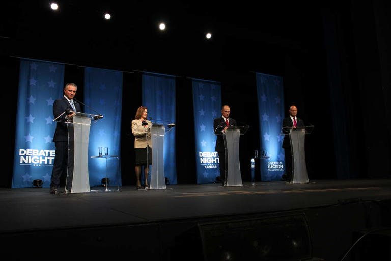 GOP hopefuls for Kansas governor trade insults, outline goals in ...