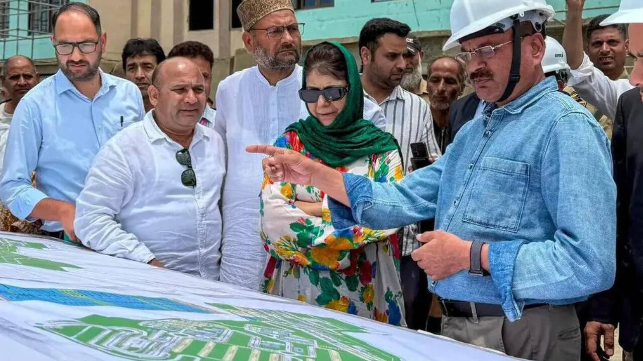 J&K political storm after Mehbooba reviews AIIMS project