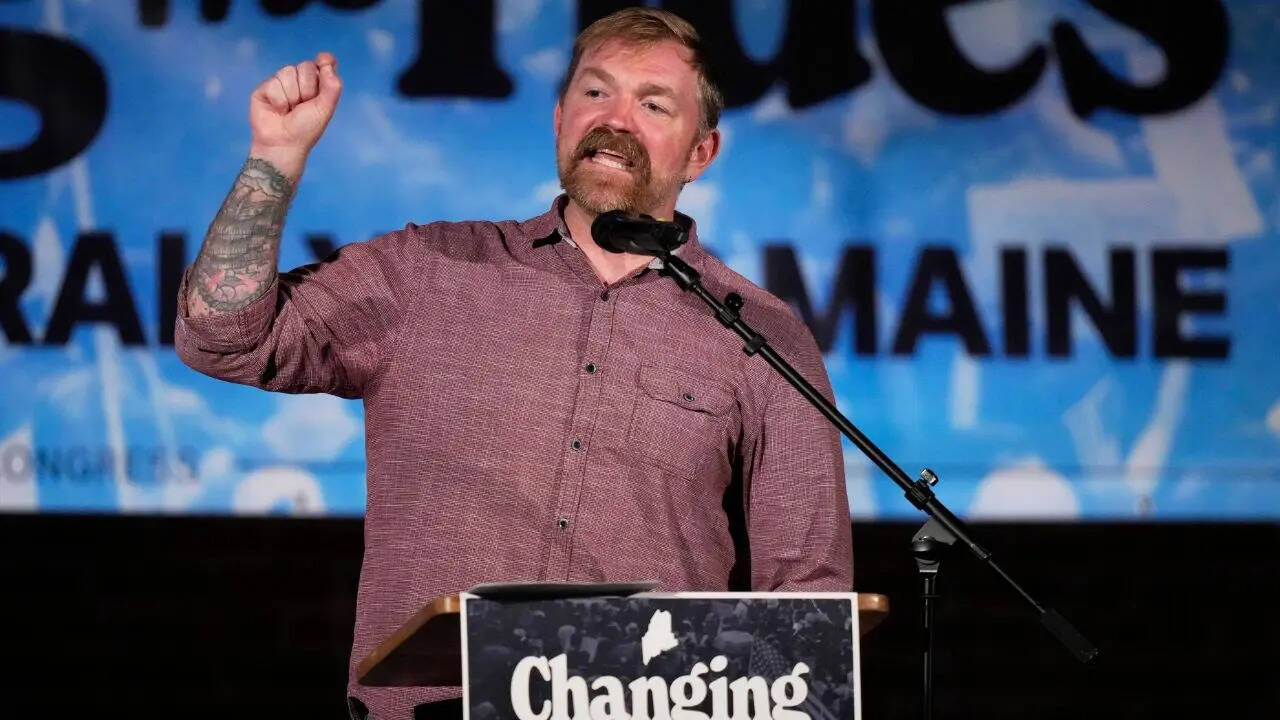 Graham Platner tattoo row: Top Democrat hits out at Maine Senate ...