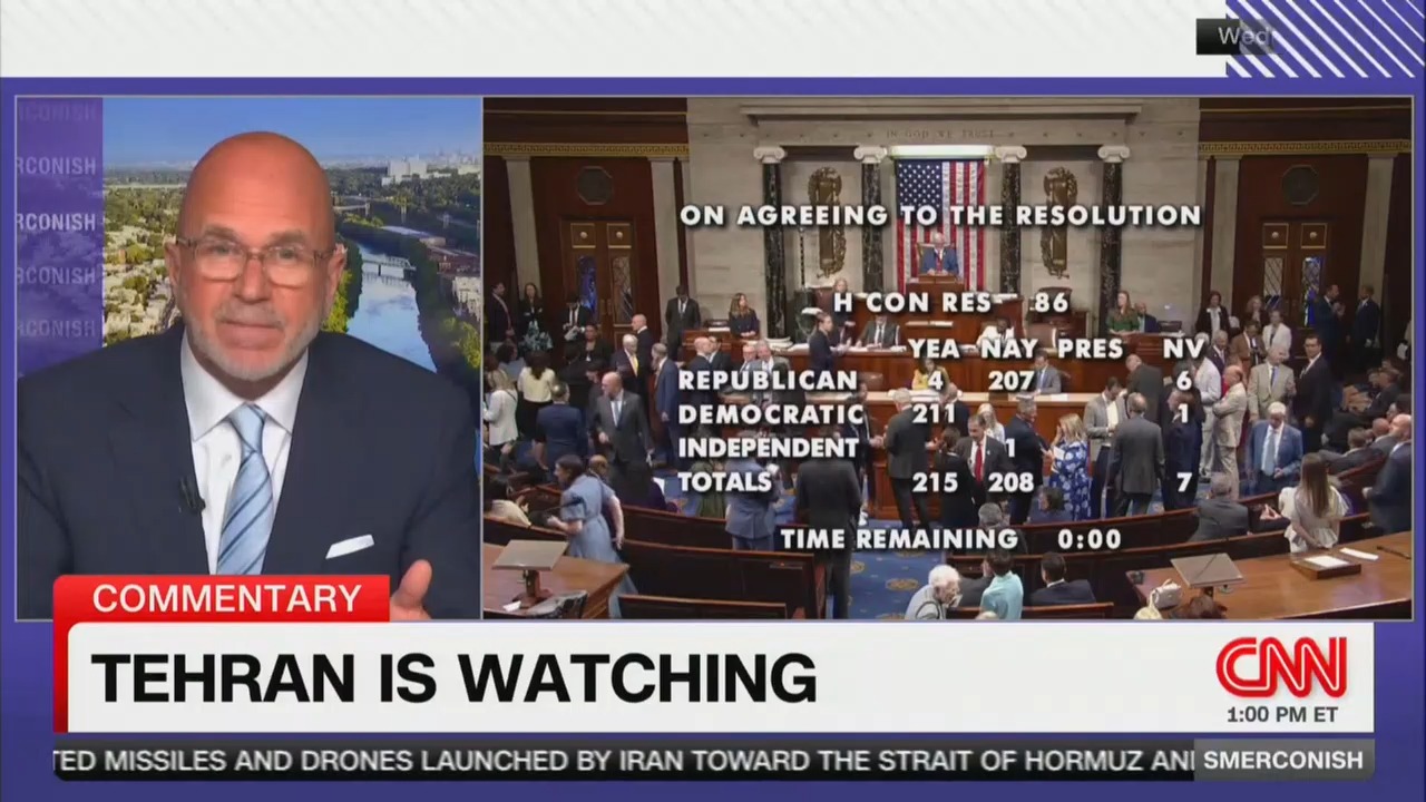 Michael Smerconish slams lawmakers who voted to end hostilities in Iran ...