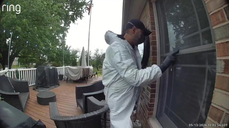 Livonia Police: Home invasion suspect in hazmat suit arrested today