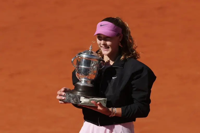 'I want to thank myself': Mirra Andreeva's emotional speech after ...