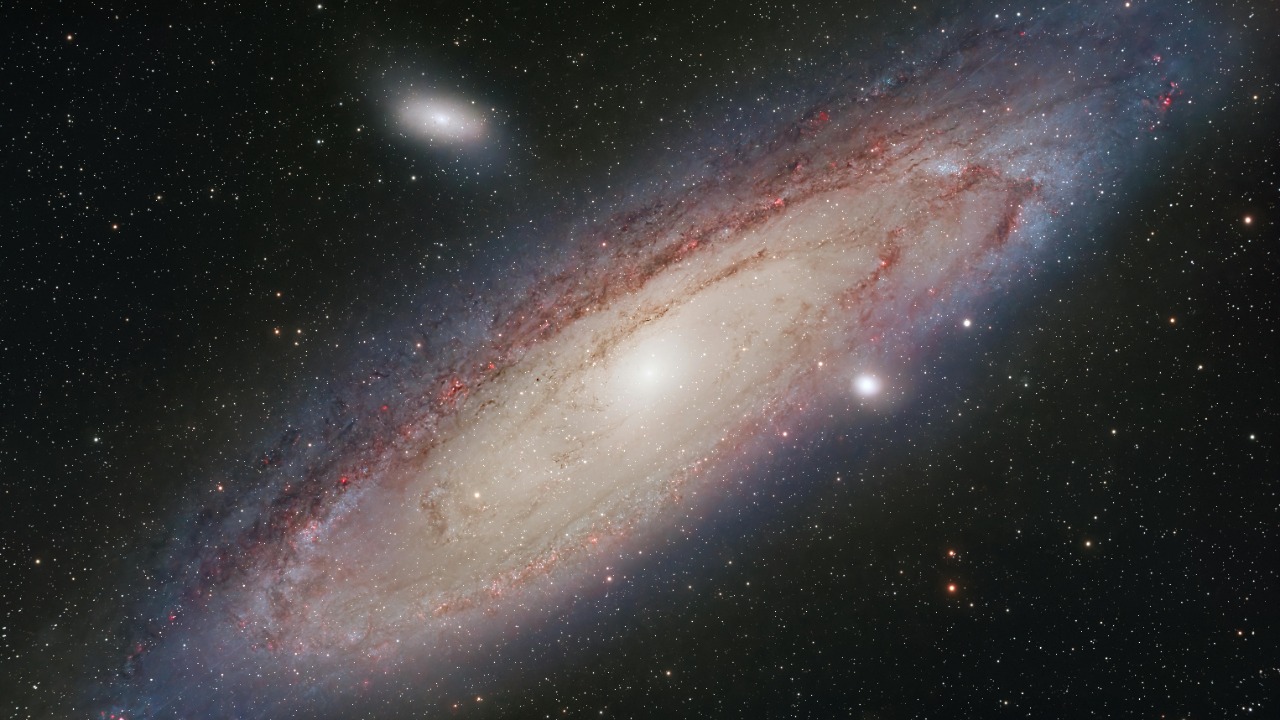 The Milky Way and Andromeda galaxies are drifting toward a future collision