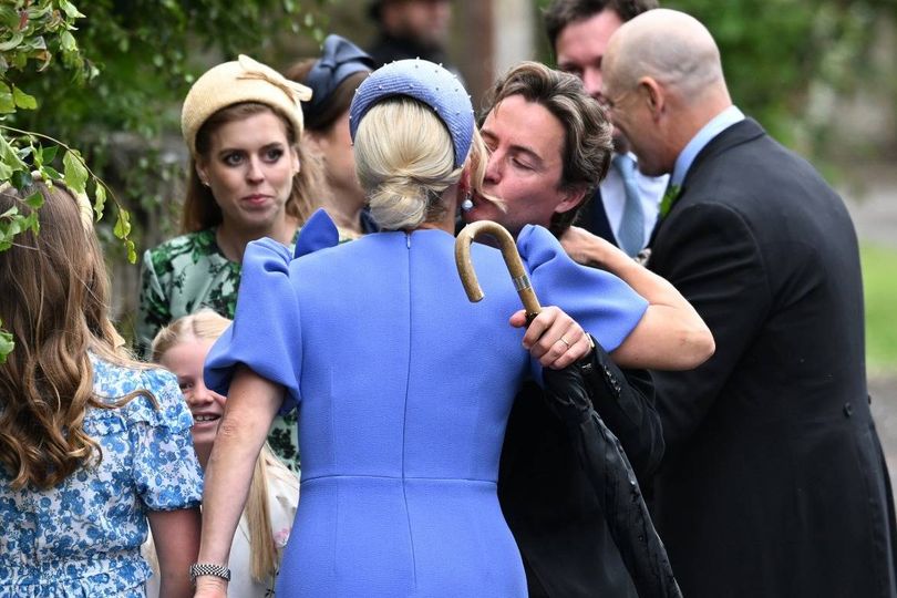 Royal wedding pictures show Zara and Mike Tindall's true feelings on ...