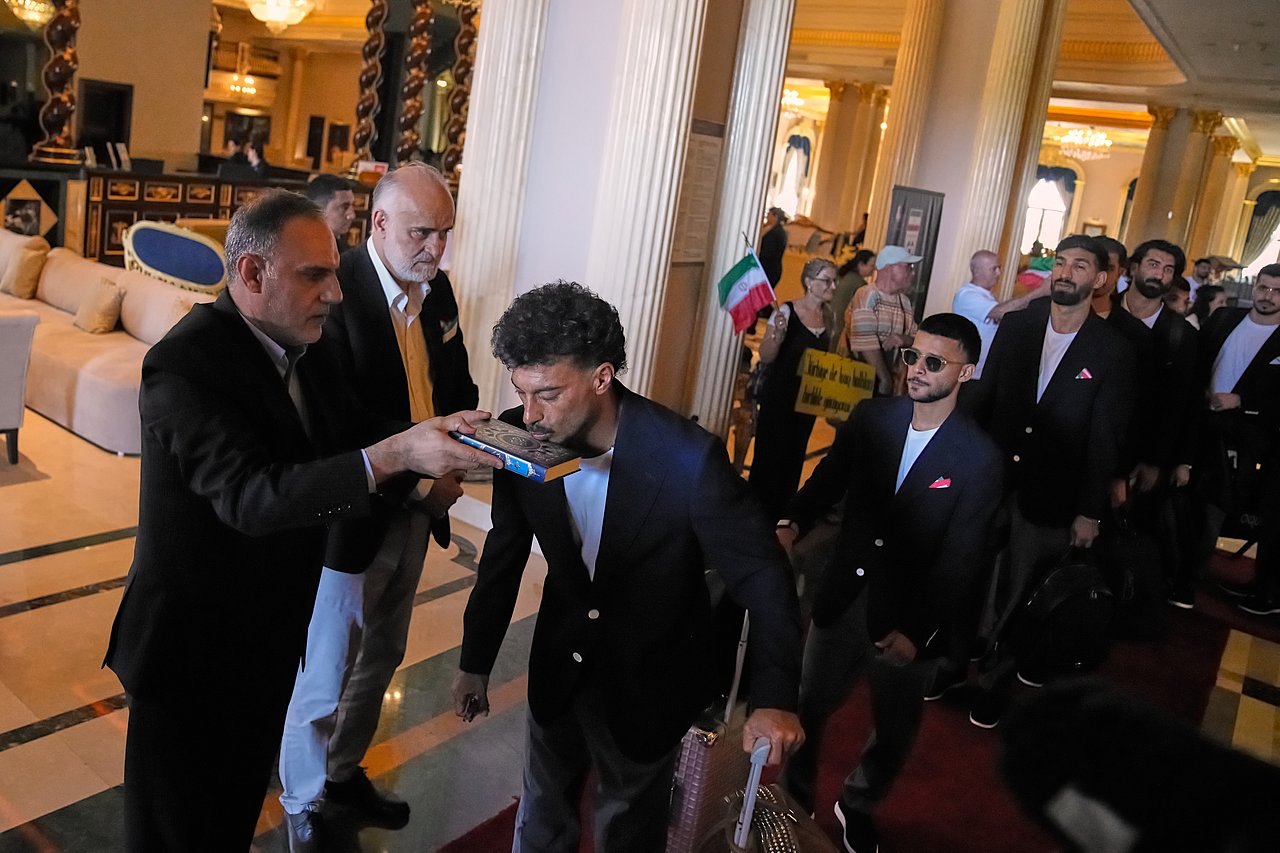 Iran football team departs for Mexico training base amid reported US ...