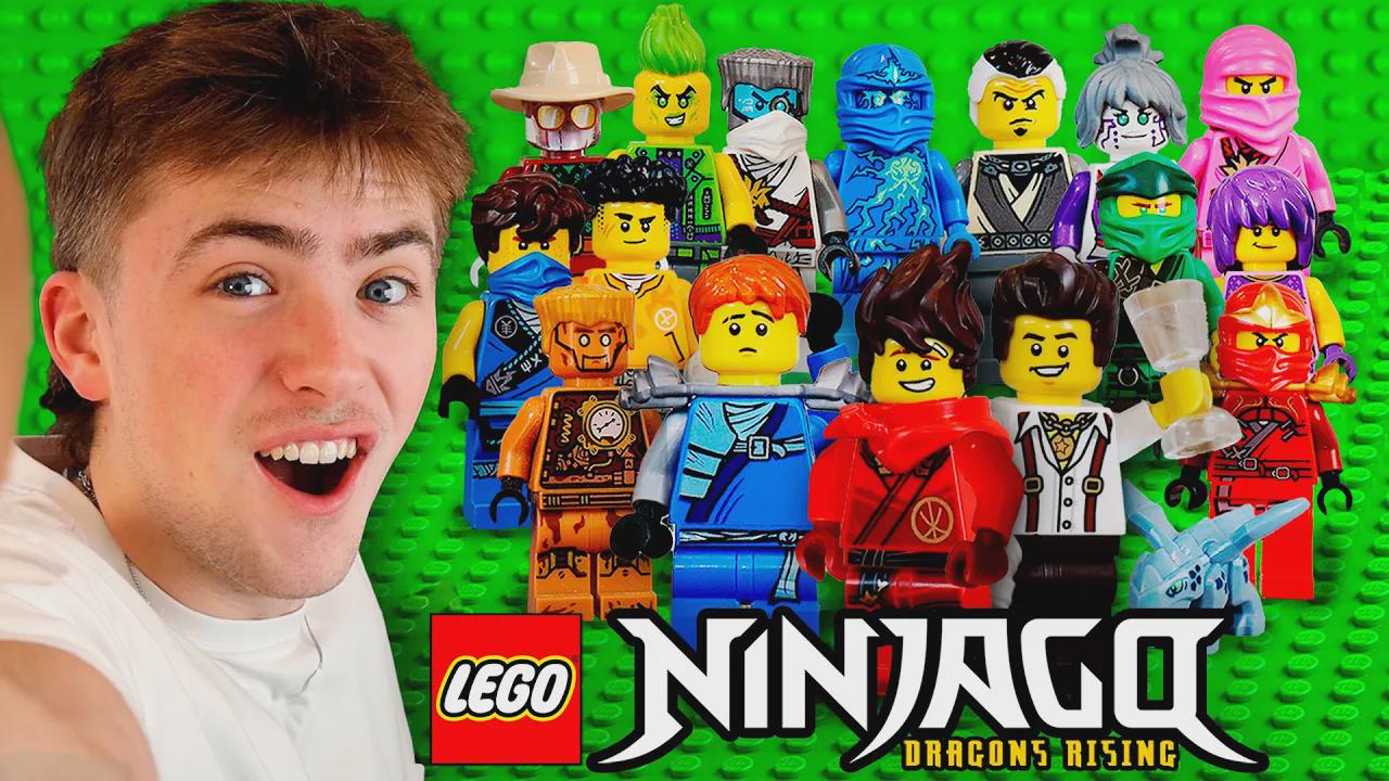 My LEGO Ninjago minifigure collection!