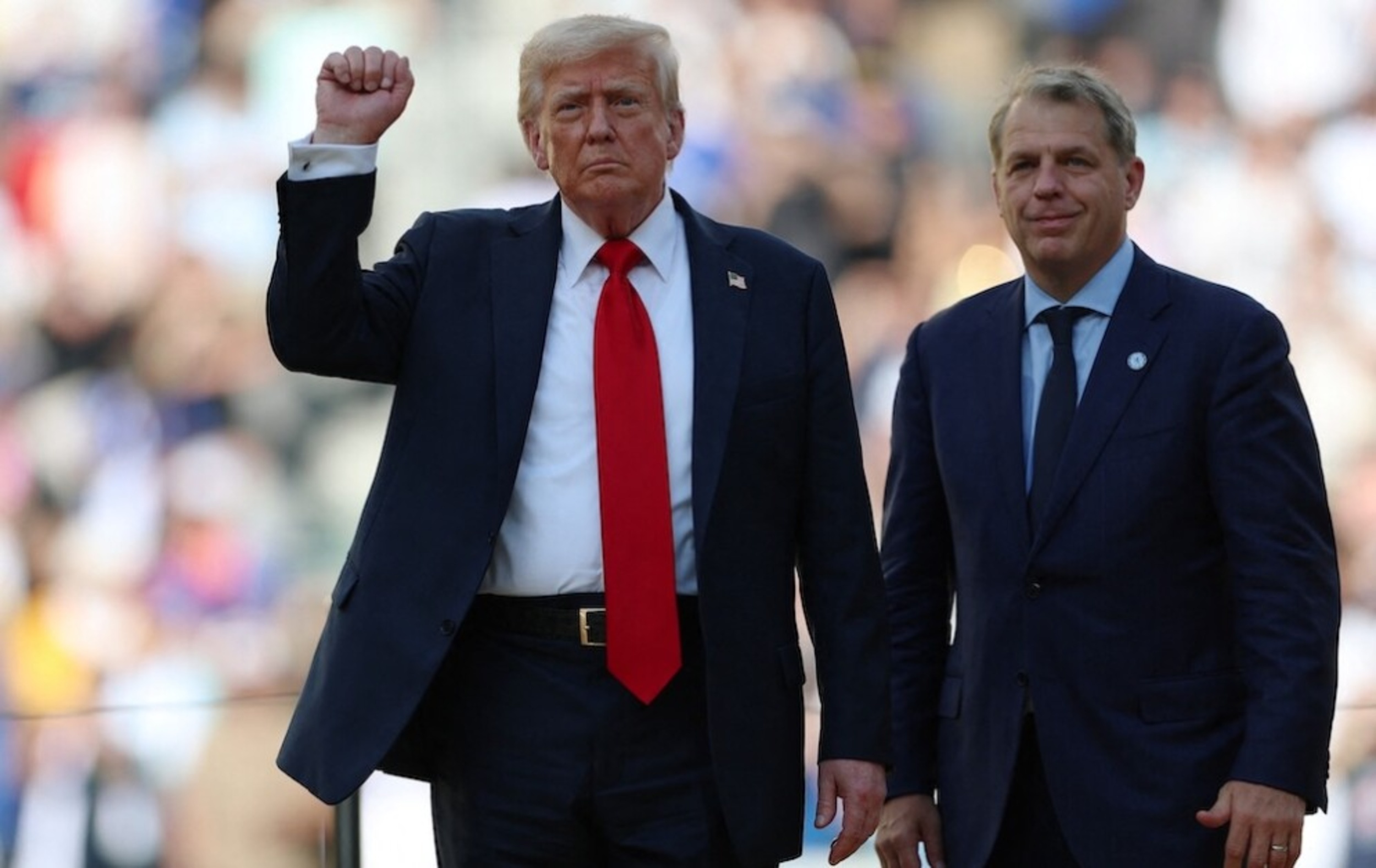 President Trump voices support for MLB salary cap