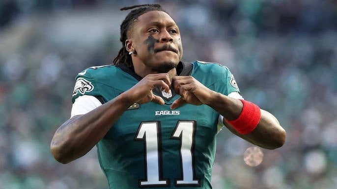 The song AJ Brown wrote for Eagles fans was a total flop
