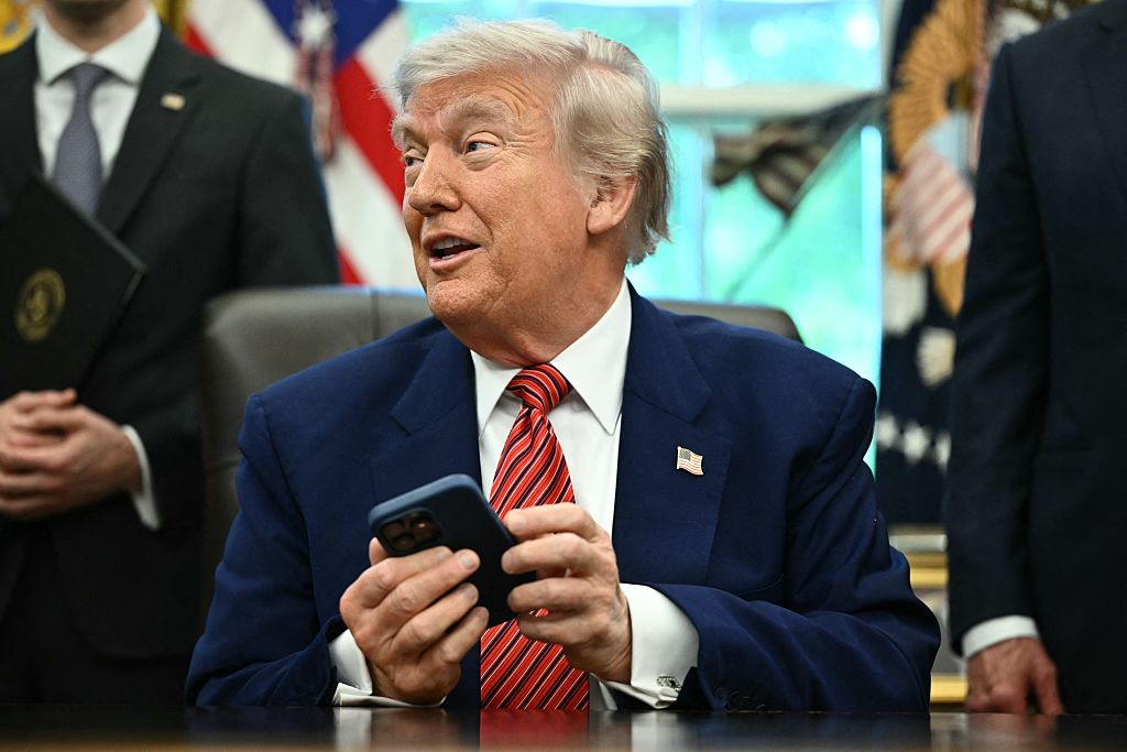 Trump’s hero image includes lions, camels and motorcycles